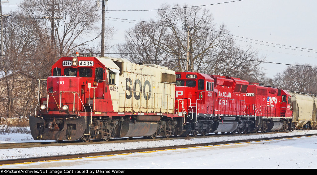 SOO 4435, CP's Tomah Sub.